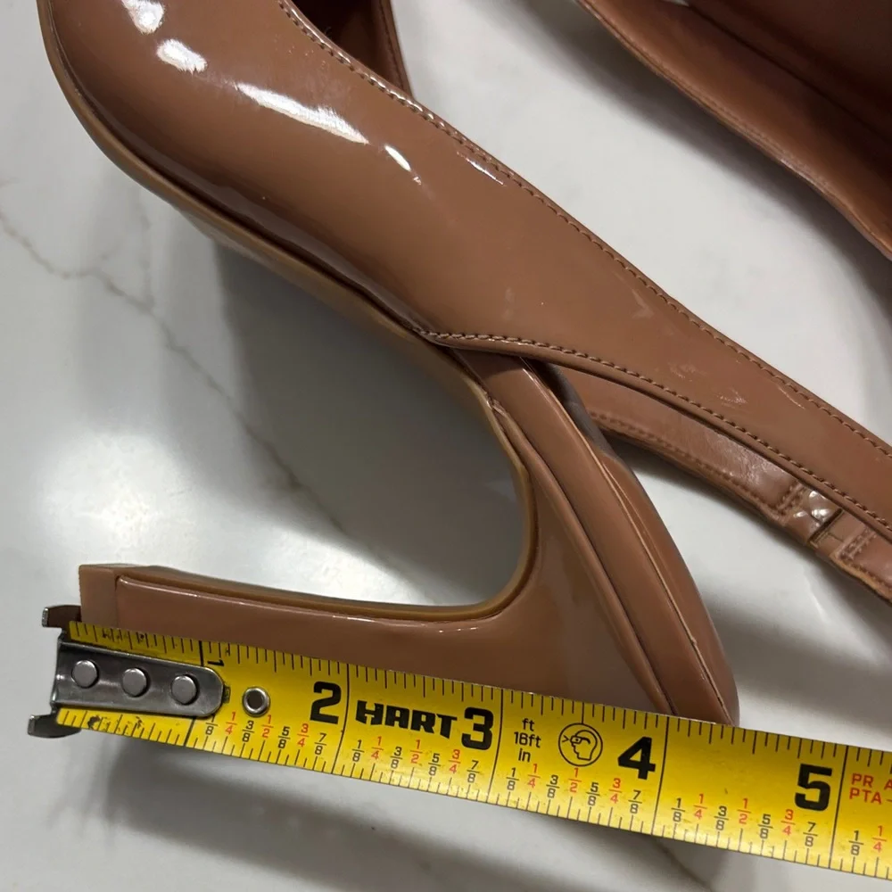Gianni Bini | Shoes | Gianni Bini Patent Pointed Slingback Heels In ...